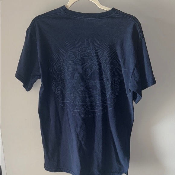 Gildan | Shirts | Costa Navy Blue Tshirt | Poshmark
